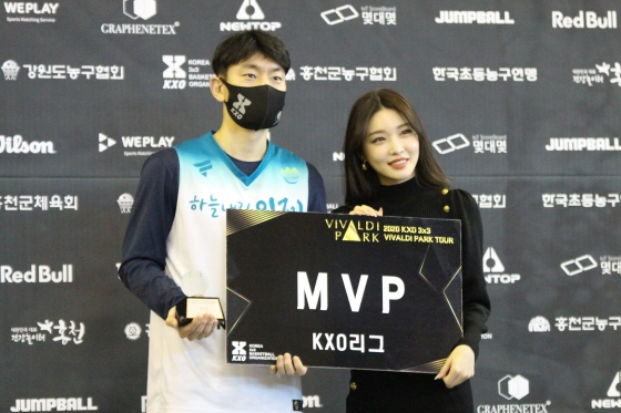 3대3 농구 KXO리그 3라운드 MVP에 박민수 | 연합뉴스