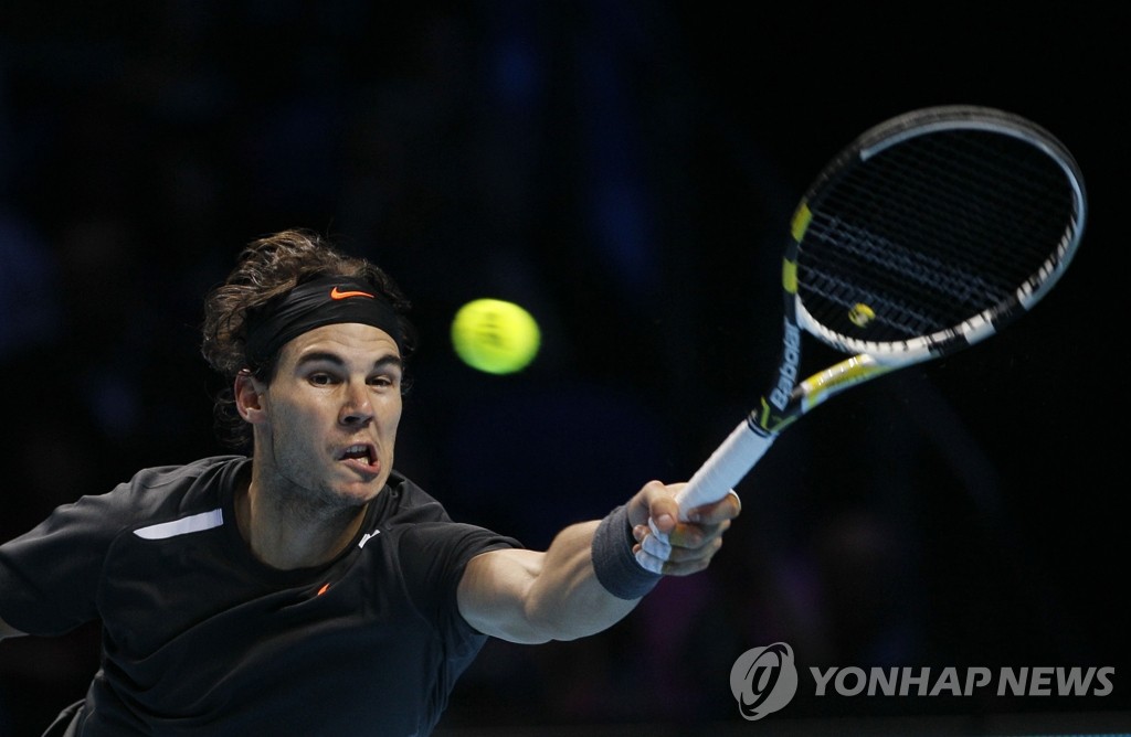 -테니스- 나달, 월드 파이널스 4강 진출 좌절 | 연합뉴스