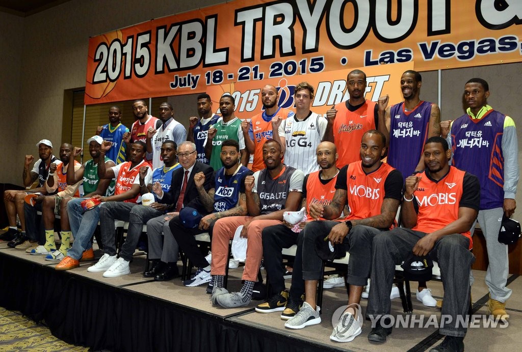 KBL 외국선수 드래프트는 돈과 문화 충격 | 연합뉴스