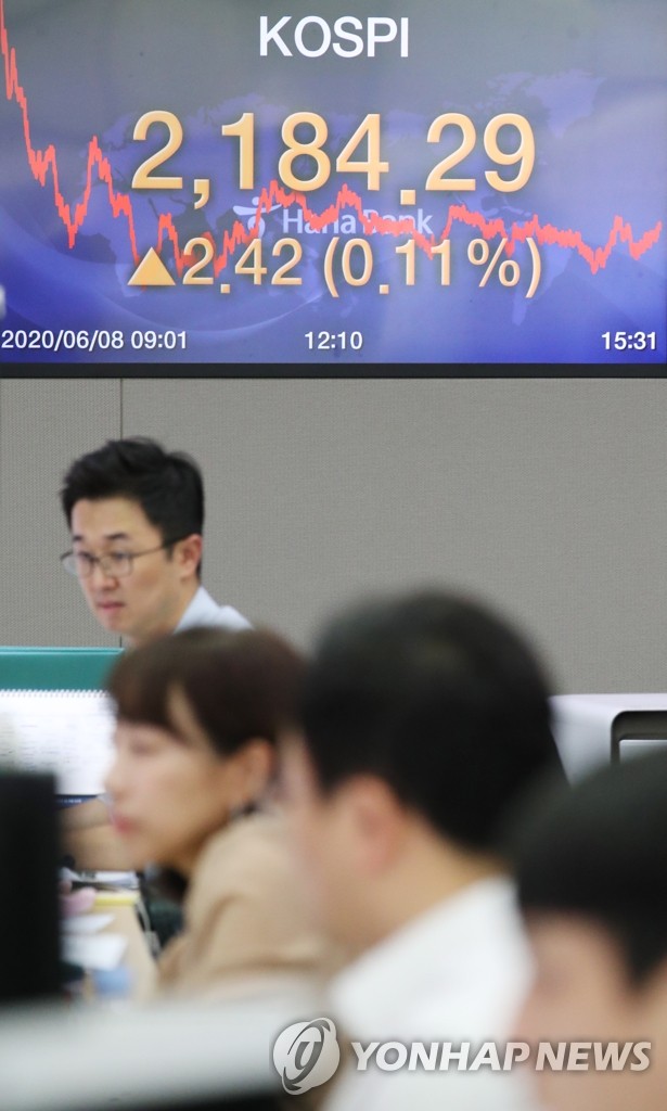 KOSPI edges up | Yonhap News Agency