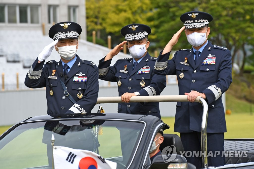 제37˙38대 공군참모총장 이˙취임식 연합뉴스