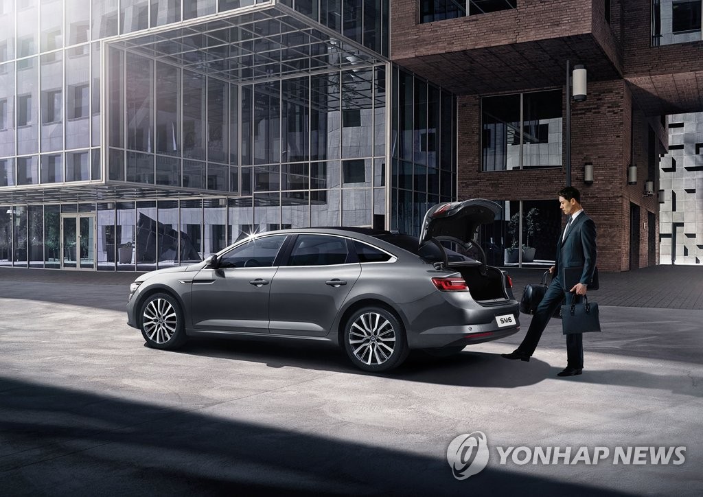 르노삼성차, 중형 세단 'SM6' 2022년형 모델 출시 | 연합뉴스