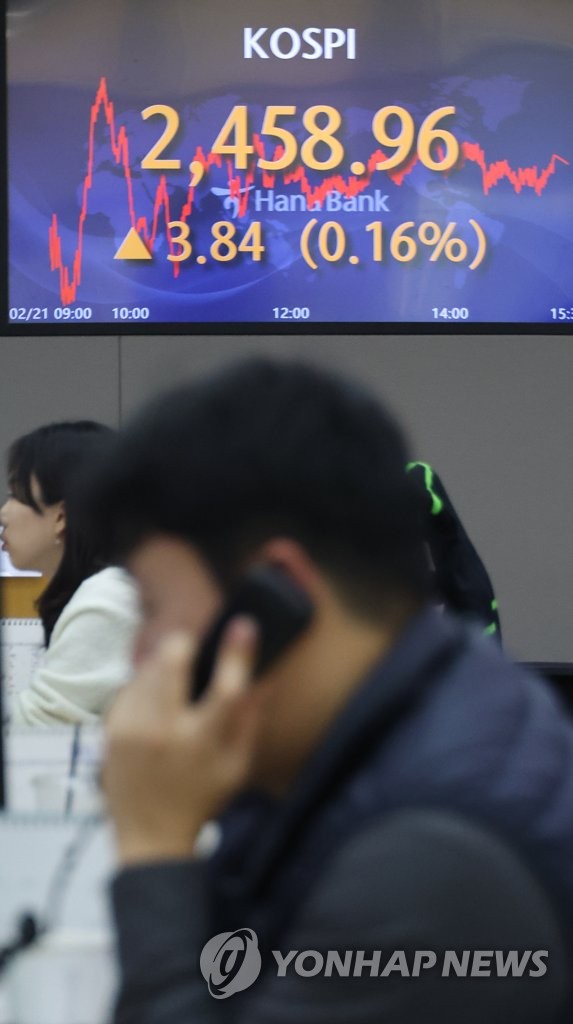 KOSPI edges up | Yonhap News Agency