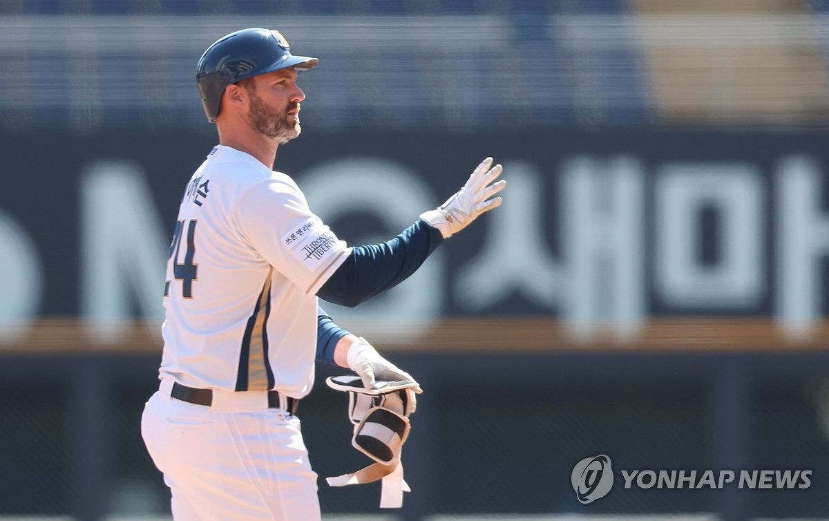 NC 데이비슨 KBO 적응 안타 | 연합뉴스