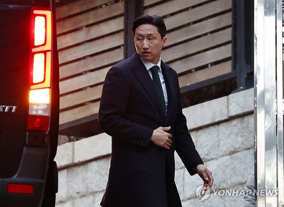 제사 참석하는 정기선 Hd현대 부회장 연합뉴스