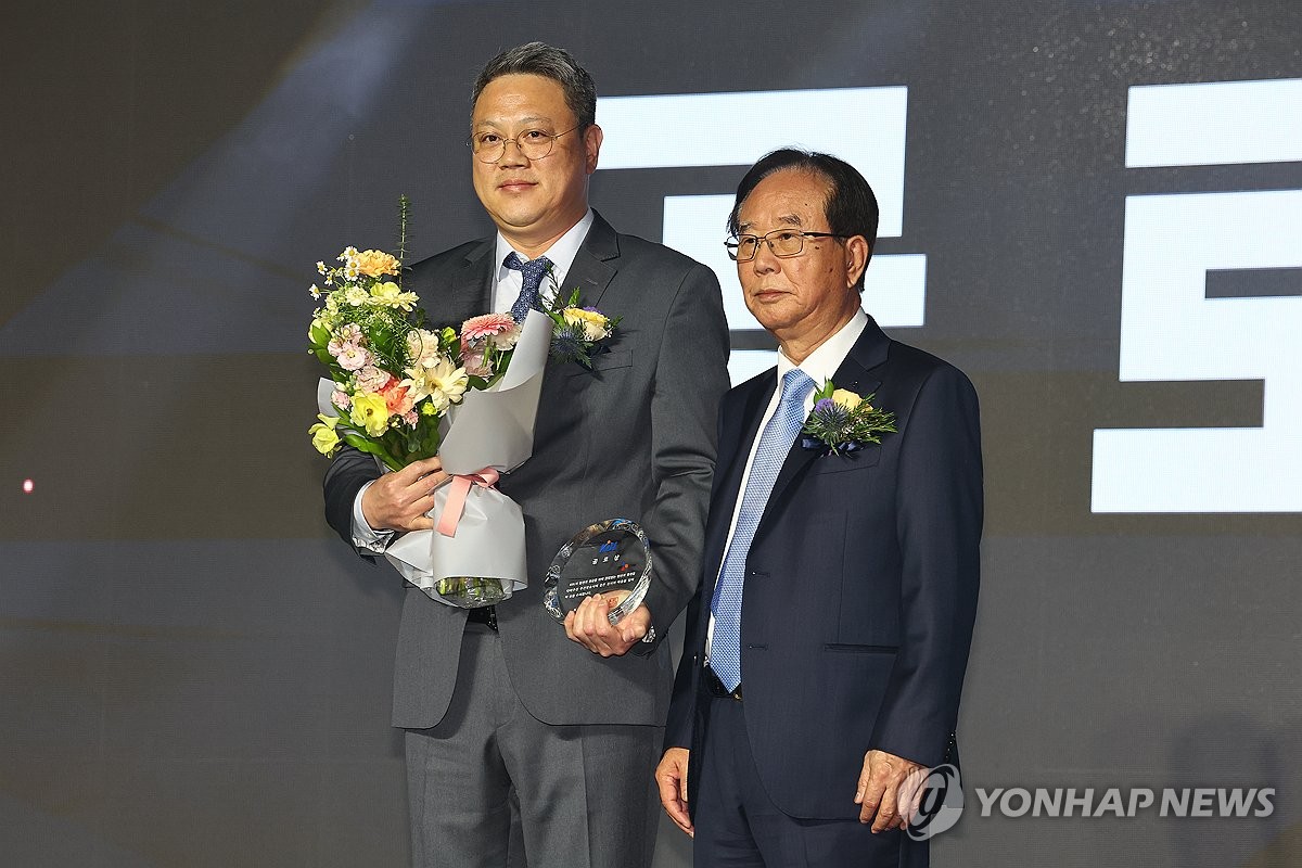 KBL 시상식 공로상에 CJ ENM | 연합뉴스